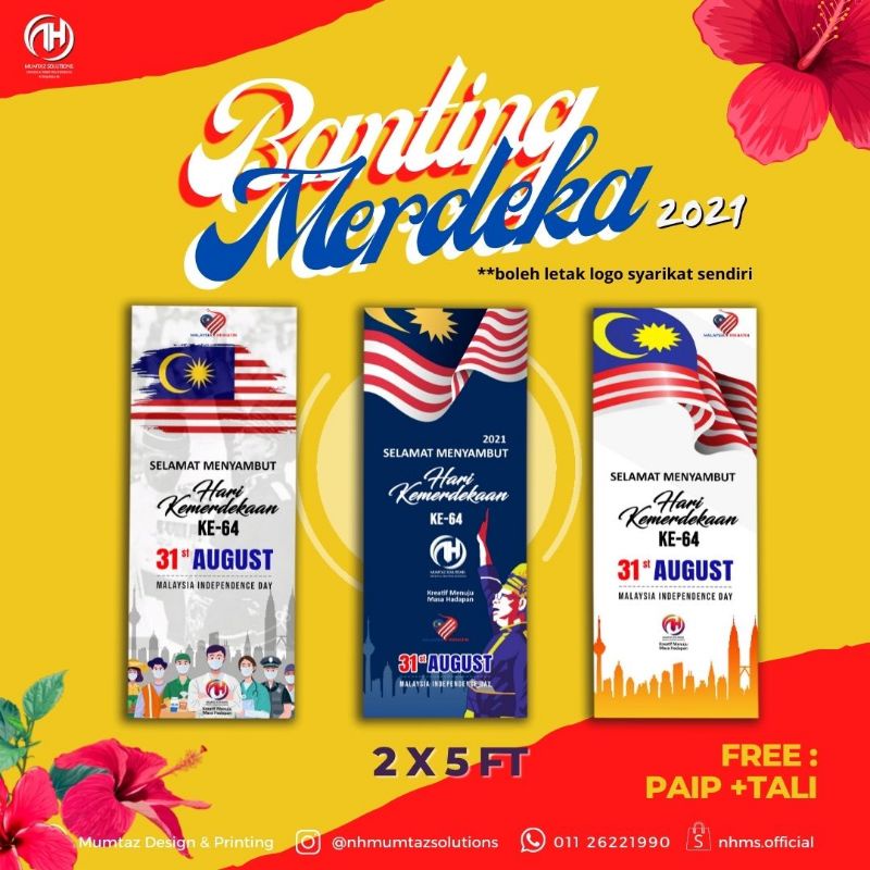 Banting Banner Merdeka Malaysia | Shopee Malaysia