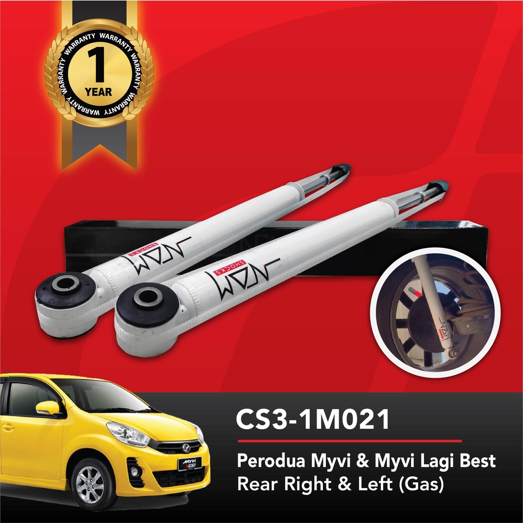 Perodua Myvi & Myvi Lagi Best Nam Shocks Rear Absorber - CS3-1M021 ...