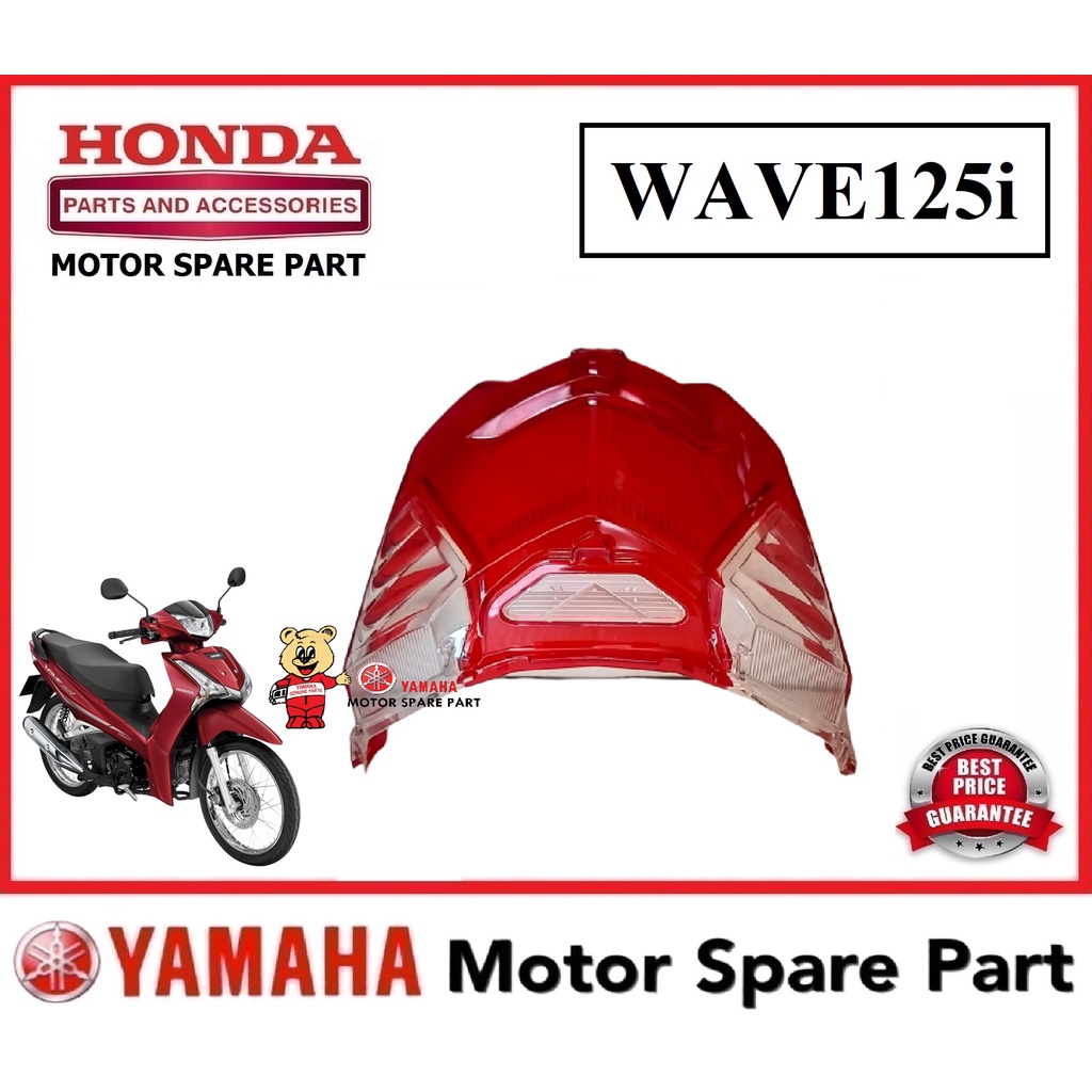 HONDA WAVE125i V2 TAIL LENS 0 CERMIN CAP TUDUNG KACA LAMPU EKOR ...
