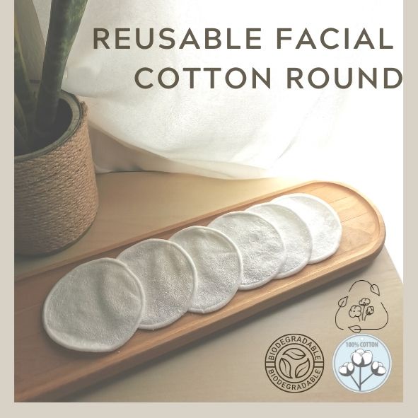 Cotton Pad | Reusable Facial Cotton Round Pad | Shopee Malaysia