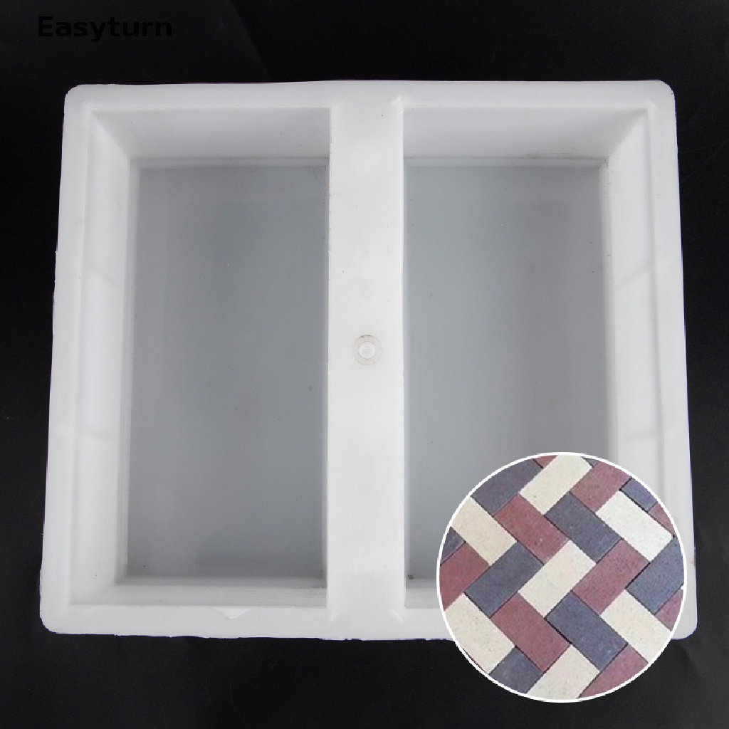 Easyturn Brick Stone Mold Pavement DIY Path Maker Mold Paving Brick ...