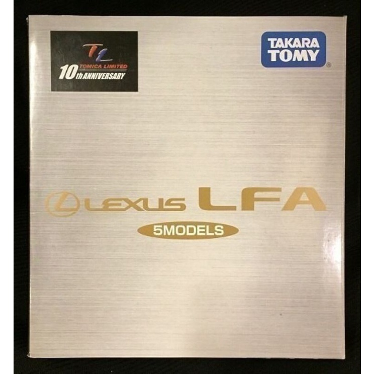 [Unopened] TOMICA LIMITED LEXUS LFA 10th ANNIVERSARY 5 Models | Shopee ...