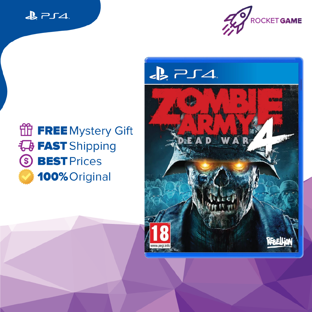(PS4) Zombie Army 4: Dead War (ENG) *Original Brand New & Sealed ...