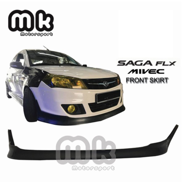 PROTON SAGA FLX PU FRONT SKIRT (MIVEC) | Shopee Malaysia
