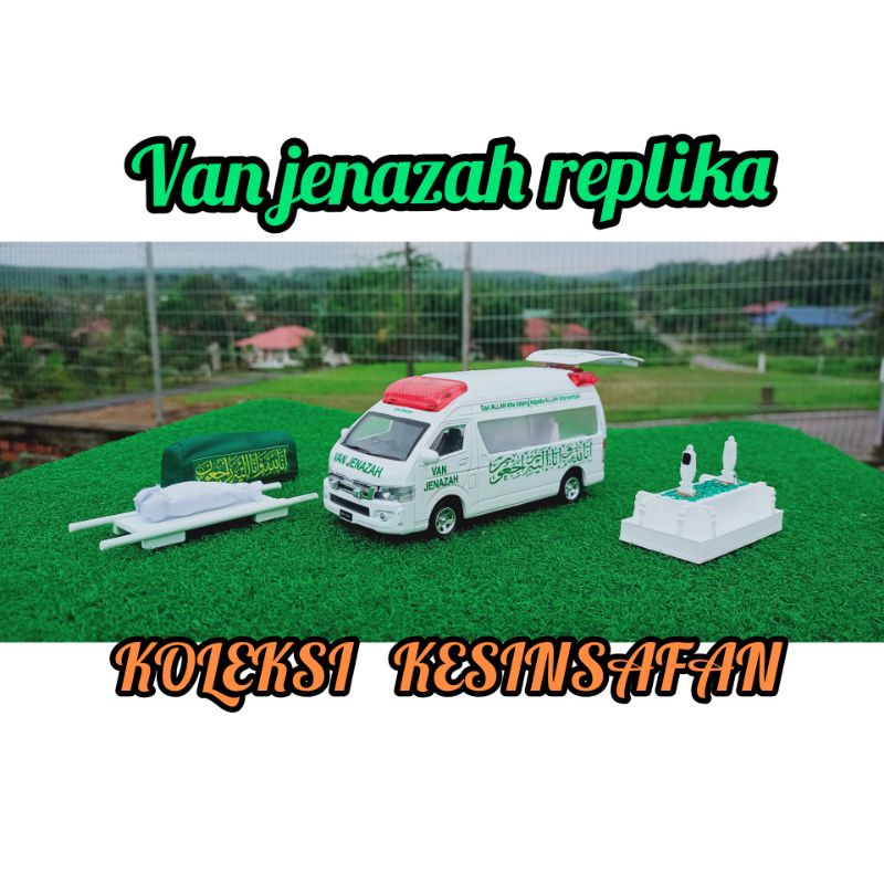 Van jenazah toyota hiace high top diecast model | Shopee Malaysia