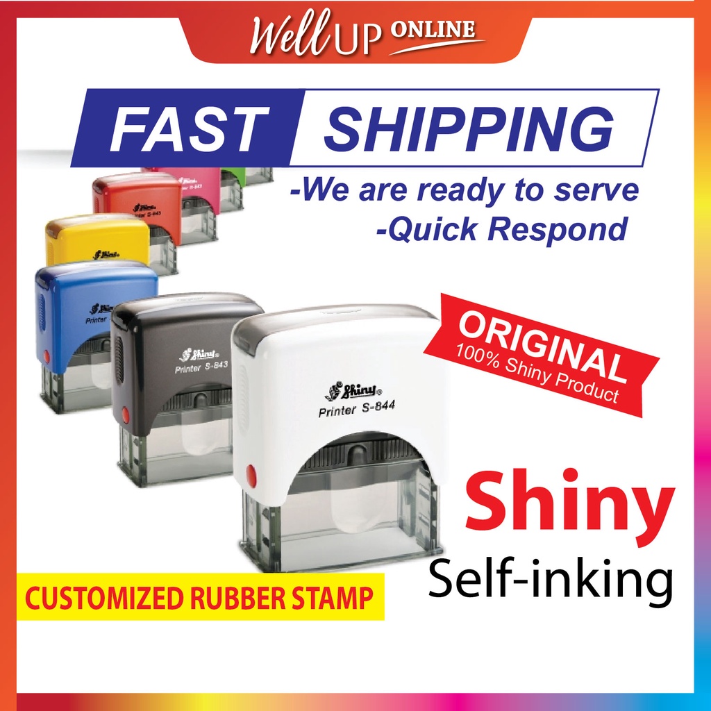 Shiny Rubber Stamp - S-84 Series Cop Syarikat Cop getah Cop nama ...