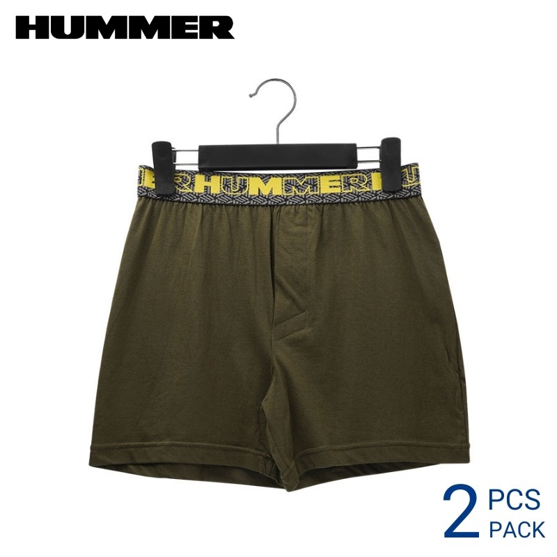 Hummer Extra Size Men Underwear Cotton Boxer (2 Pcs) HM6152 | Shopee ...
