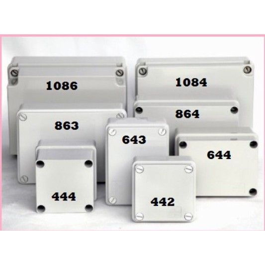 PVC ENCLOSURE BOX JUNTION BOX IP66 EB442 & EB643 & EB863 & EB864 ...