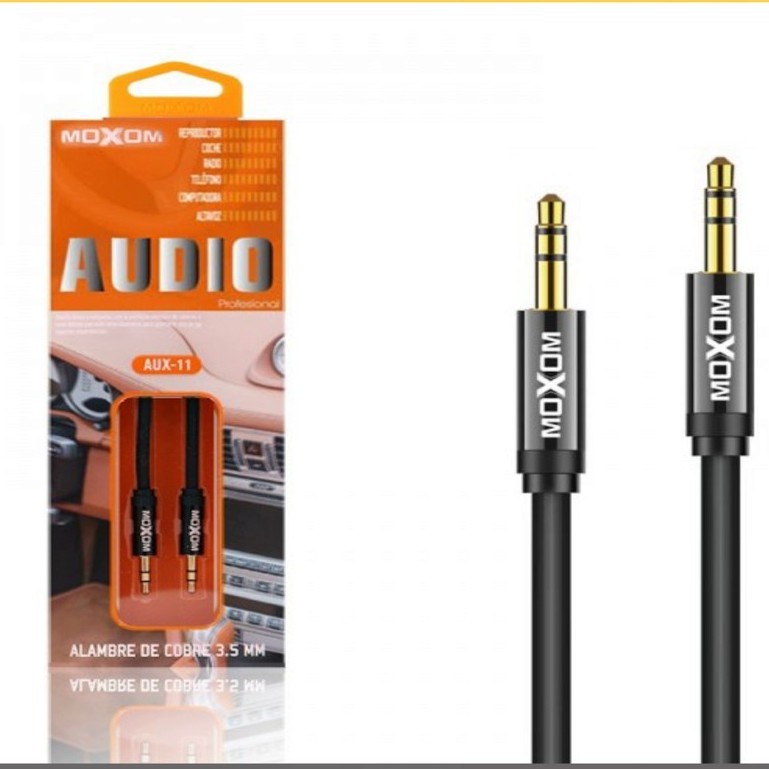 ORIGINAL MOXOM AUX-11 1 METER AUX | Shopee Malaysia