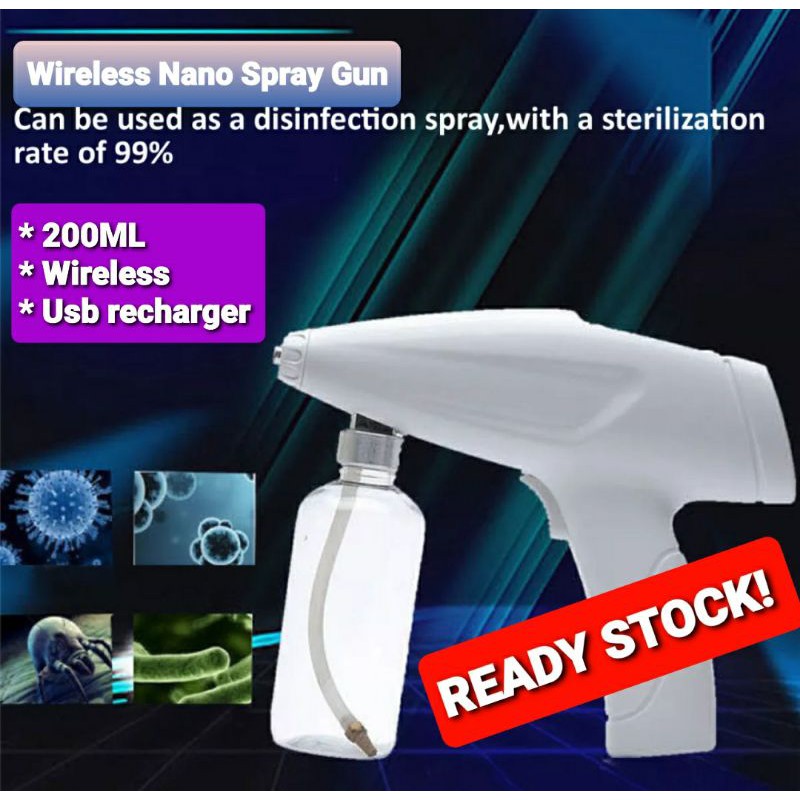 🌼 Wireless Nano Spray Gun (READY STOCK) 🌼 | Shopee Malaysia