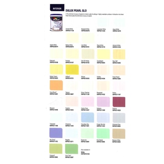 ICI Dulux Pearl Glo Interior Paint 5 Liter - Colour | Shopee Malaysia