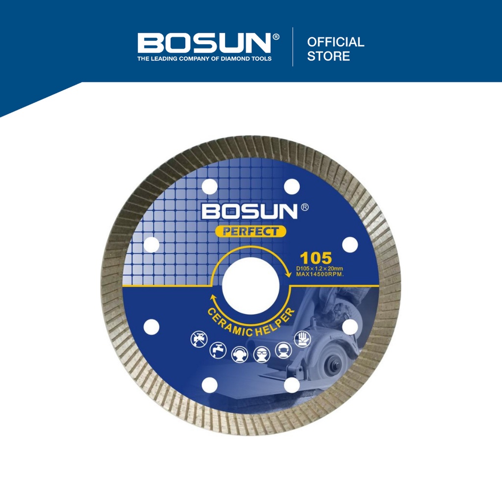 BOSUN PC999 Diamond Blade Cutter Tools (4") | Shopee Malaysia
