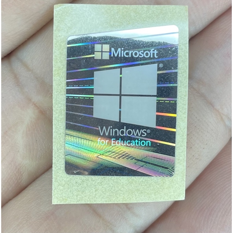 MS Windows logo Sticker for Education original 2021 latest | Shopee ...
