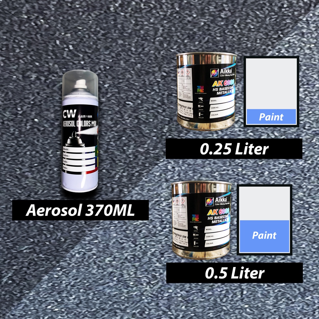 [ PZ1 Shadow Mica Supreme Pearl Metallic 370ml ] AK Paint 2K Aikka DIY ...