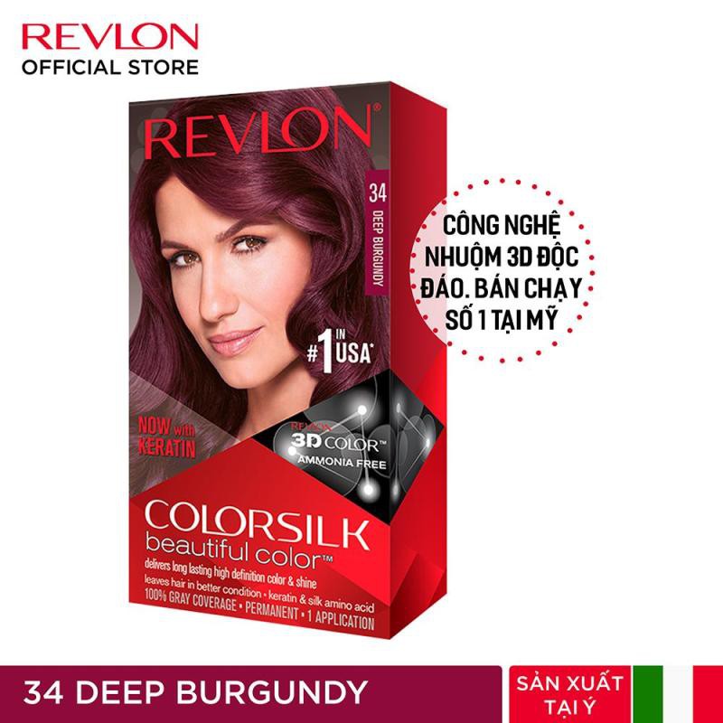 Revlon 34 hair dye (Dark purple red) | Shopee Malaysia
