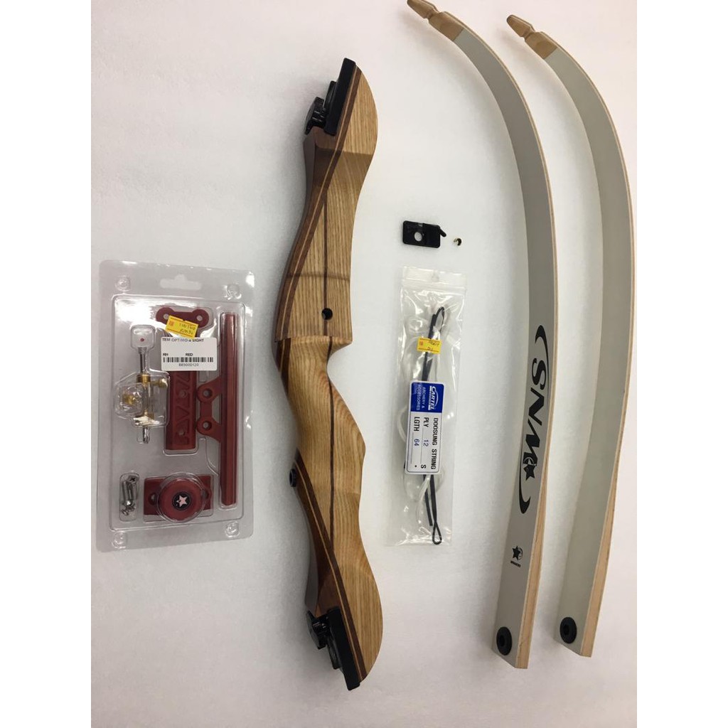 SET RECURVE WOODEN ( ARCHERY ) | Shopee Malaysia