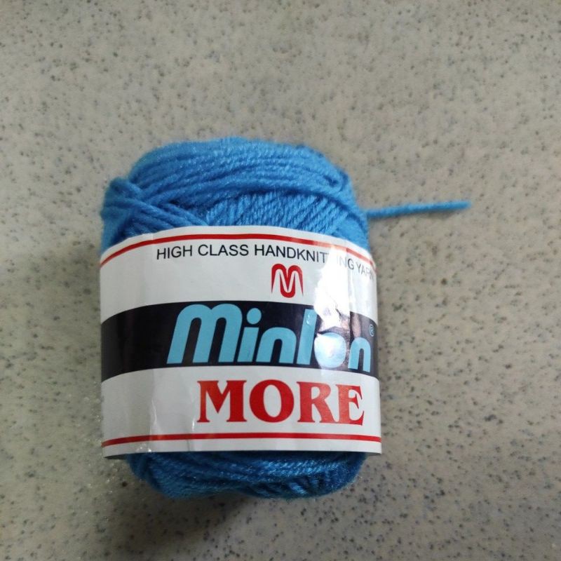 Minlon More Benang Kait Knitting Yarn 24+-g (1pc) | Shopee Malaysia