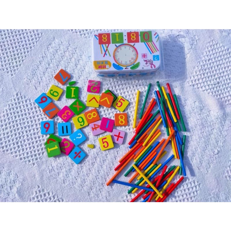 Math Sticks | Alat Bantu Belajar Matematik | Mathematical Teaching Aids ...