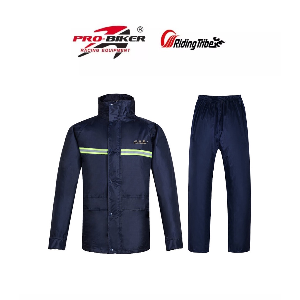 ProBiker Paradise Waterproof Safety First Paradise Reflective Raincoat ...