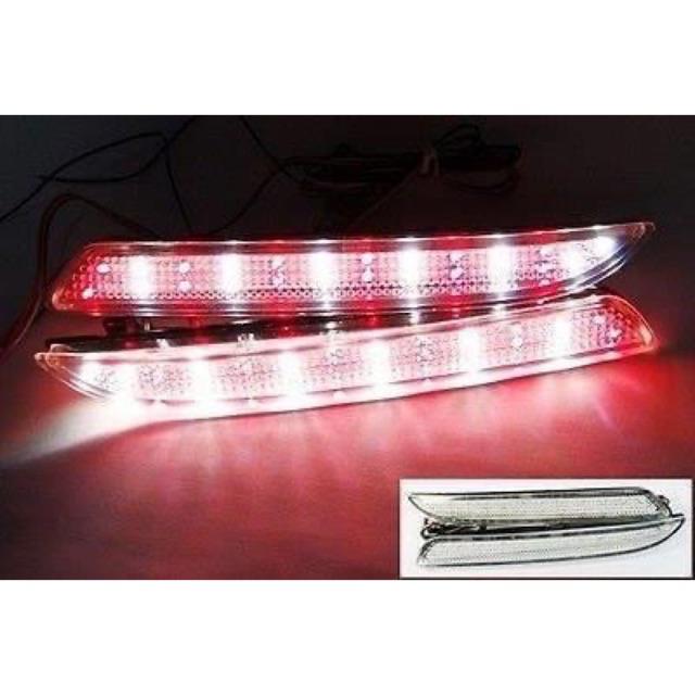 Honda Crz Jazz crv insight odyssey rear bumper reflector fog lamp light ...