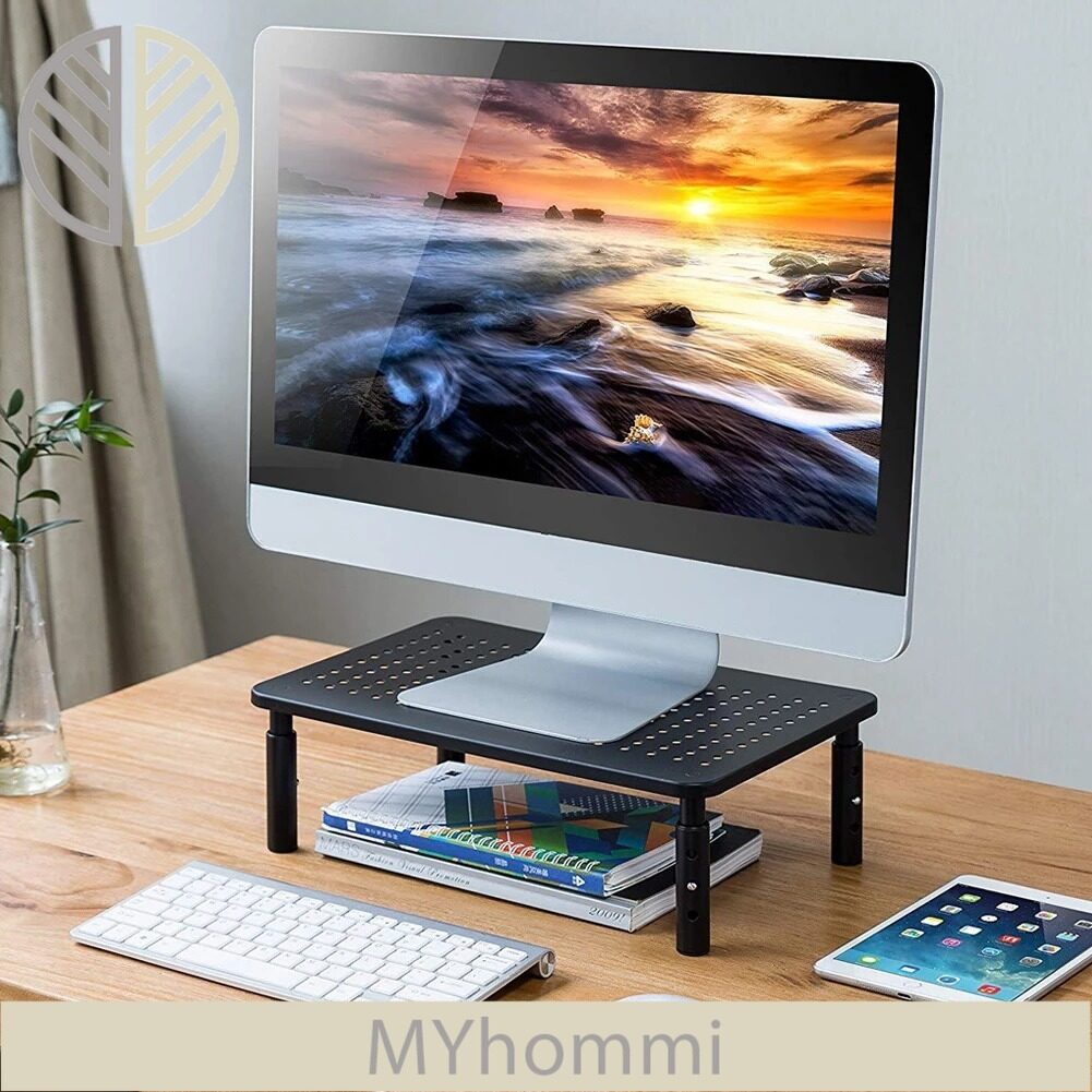 Monitor Stands Screen Increase Shelf Base Laptop Stand Rak Meja Desktop ...