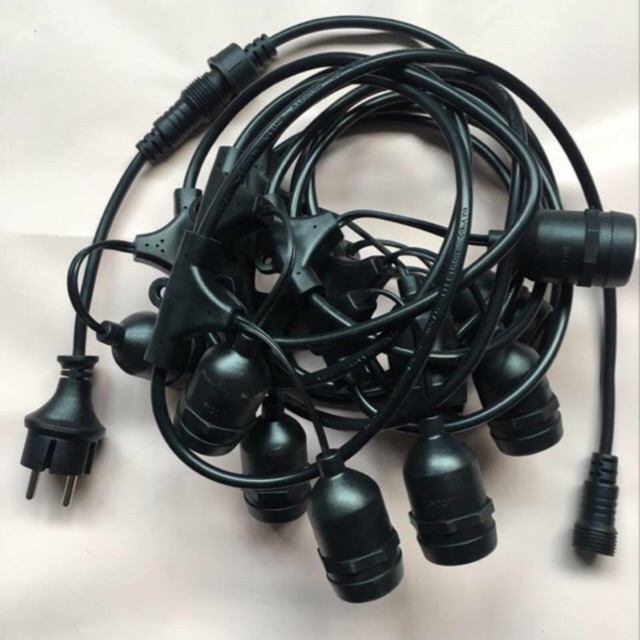 Outdoor Light Fitting Cable / Cafe Lamp / Garden Lamp 20 Meters 40 ...