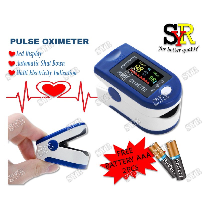 Clearance Sale!!! Finger Pulse Oximeter Digital Fingertip Oximeter SPO2 ...