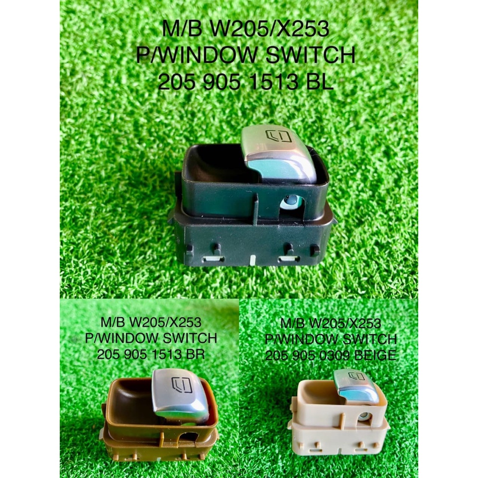 MERCEDES BENZ W205 W222 POWER WINDOW SWITCH REAR | Shopee Malaysia