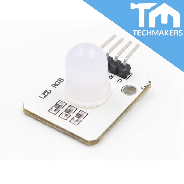 10mm LED RGB Module Common Anode Active-Low (Can Control with PWM for ...