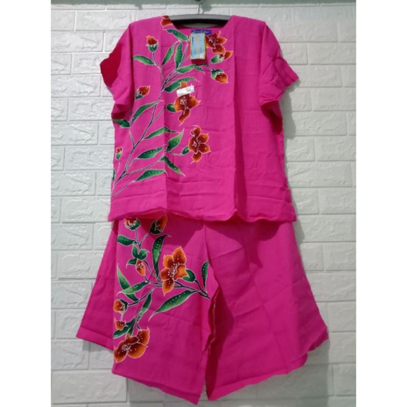 UNGU DASTER SET 1 SET JUMBO MAXI LL KENCANA PURPLE PANTS ORIGINAL BLUE ...