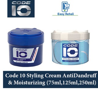CODE 10 CREAM ( DANDRUFF / MOISTURIZING ) | Shopee Malaysia