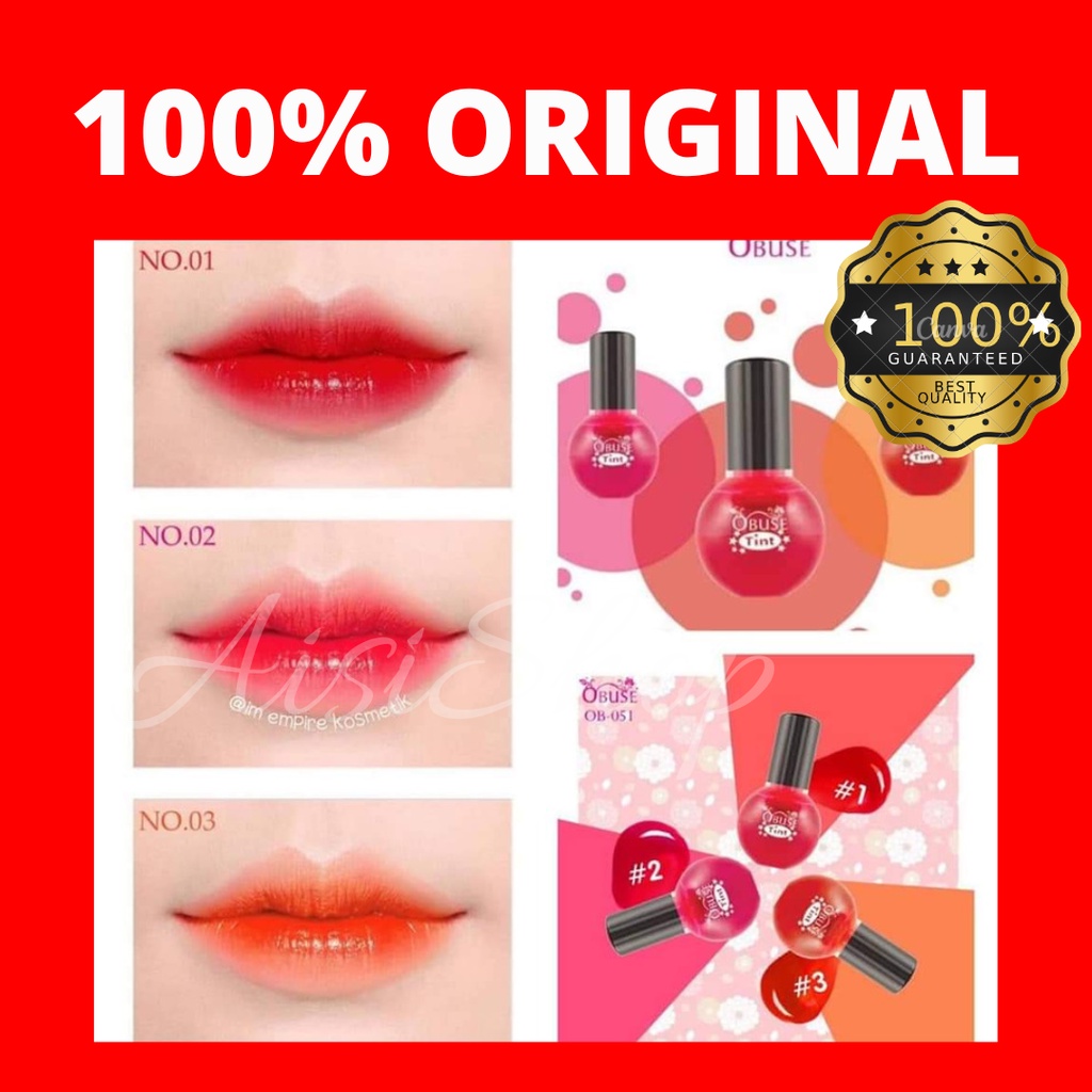 Obuse Liptint 100% Original | Shopee Malaysia