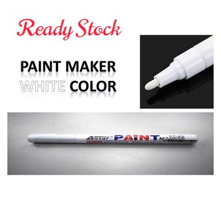 [Local Ready Stock] Paint Marker ( White ) Pen Cat Maker Marker Paint ...