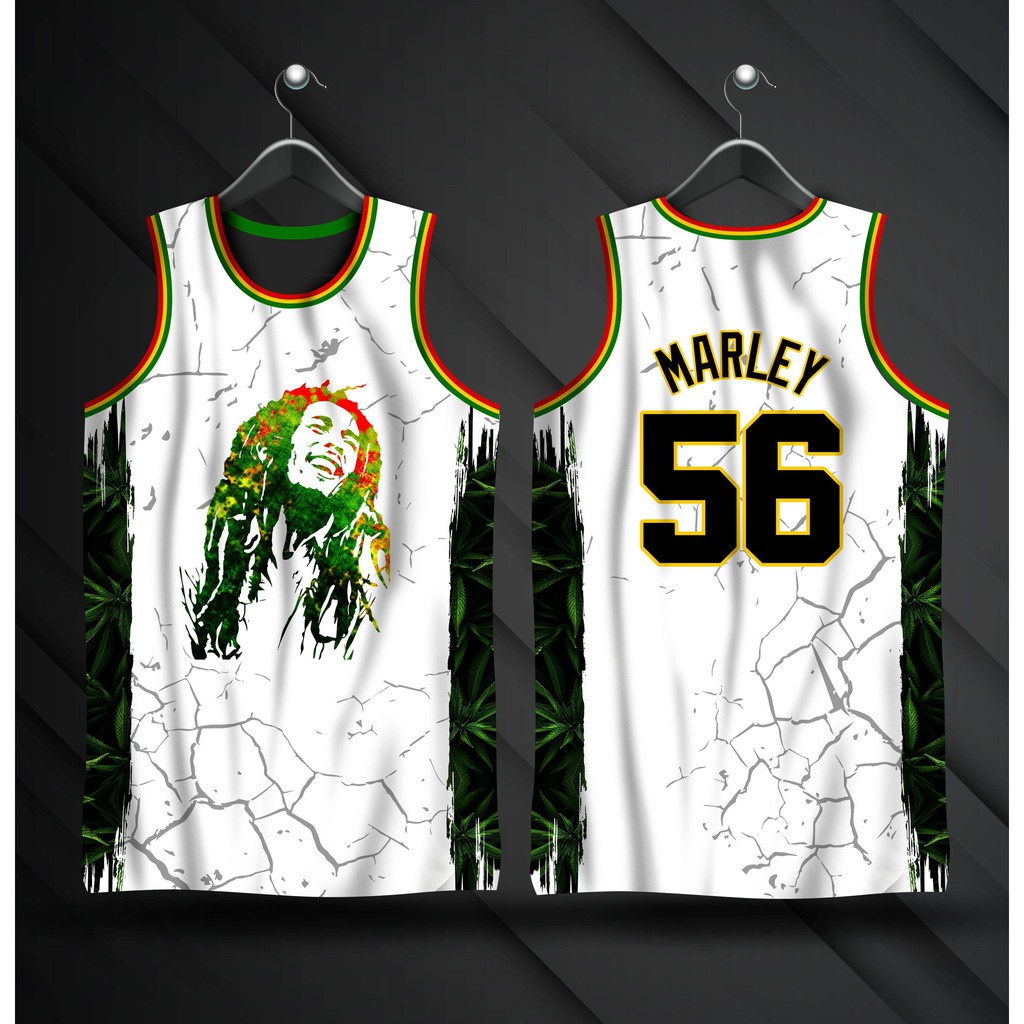 Bob Marley Jersey | Reggae Jersey | Full Sublimation Jersey | Shopee ...
