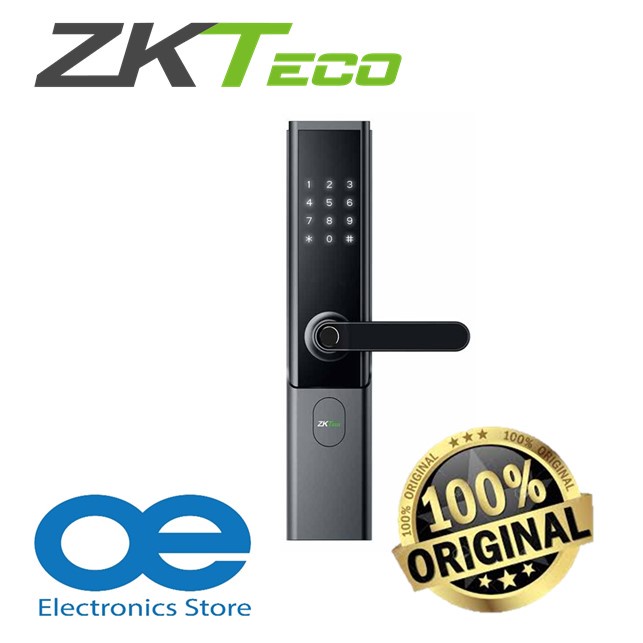 ZKTeco Smart Door Lock Fingerprint Password Card IC Mifare Wifi Via ...