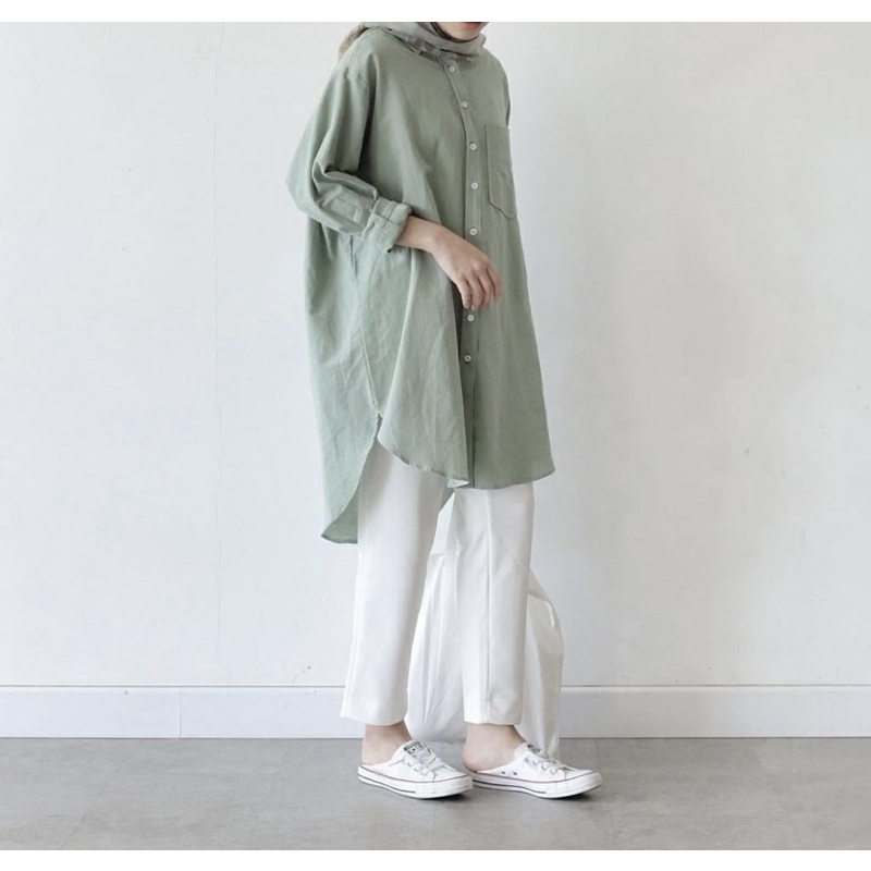 KATUN Sela Tunik Long Rayon Diamond/Tunik Plain Cotton Material/Tunik ...