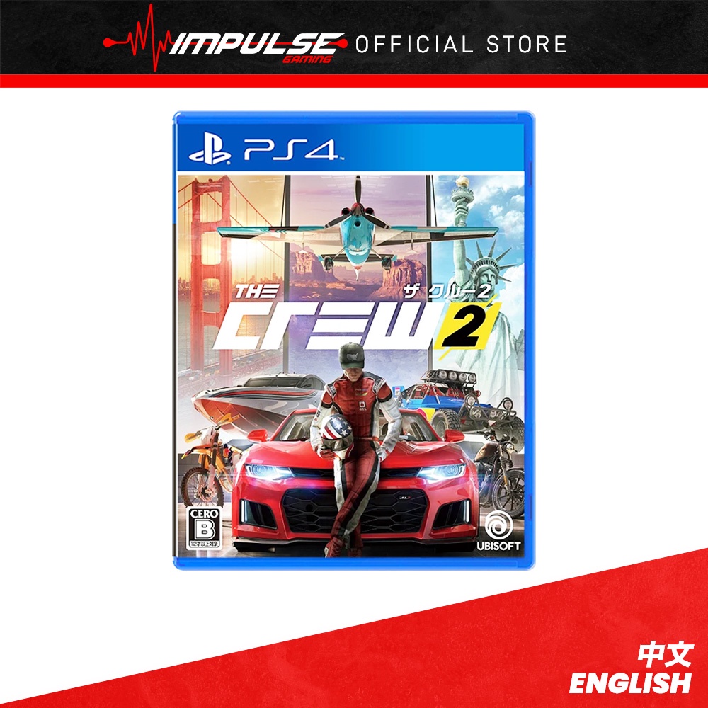 PS4 The Crew 2 Standard Chi/Eng Version | Shopee Malaysia