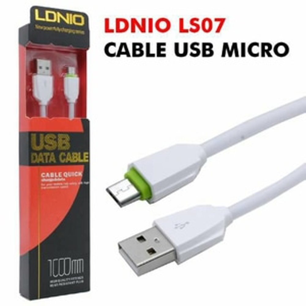 LDNIO LS07 High Speed Fast Charging & Fast Sync Data Micro USB Cable (1 ...