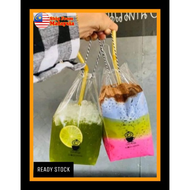 Plastik Air Tali Bungkus Thailand Tebal Viral 22oz 50pcs (IMPORT ...