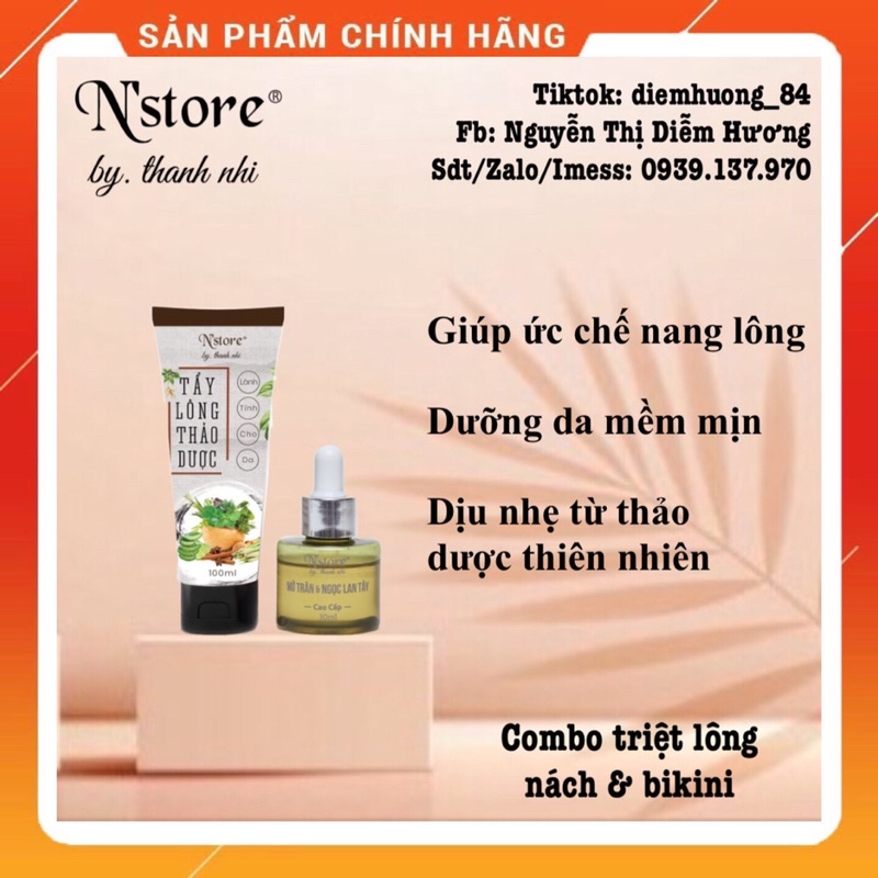 Intimate Hair Removal Combo Bikini Python Fat Ngoc Lan Tay | Shopee ...