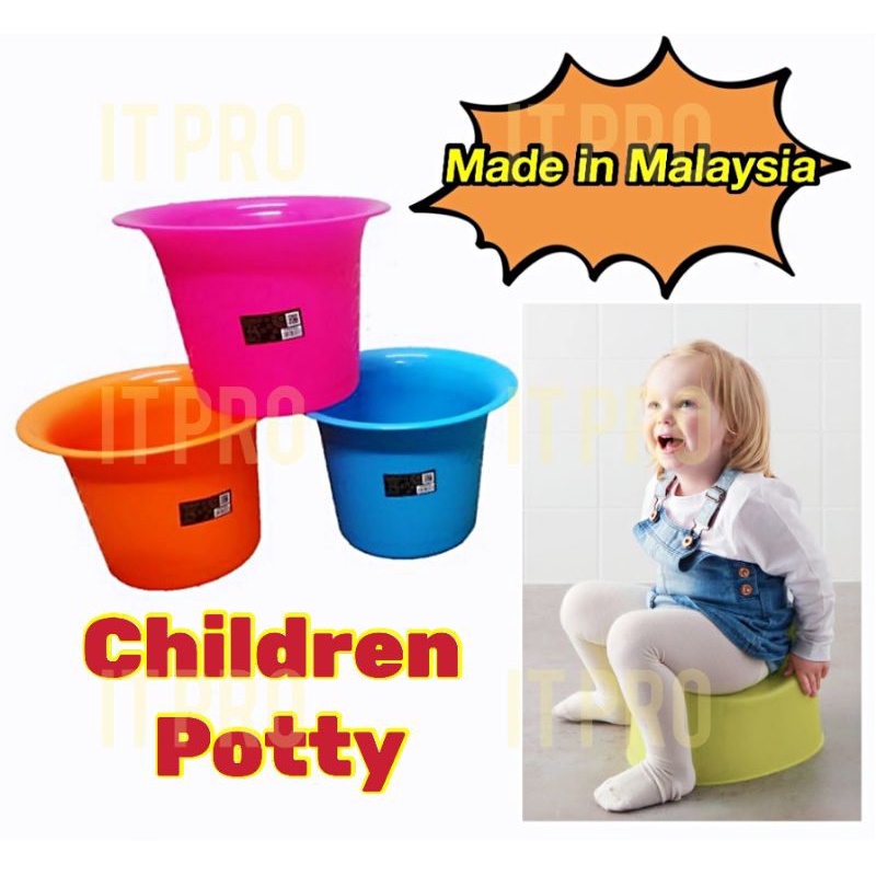 PRO🏠Children Plastic Urinal Potty/ Portable Kids Pee Shit Pot Bucket ...