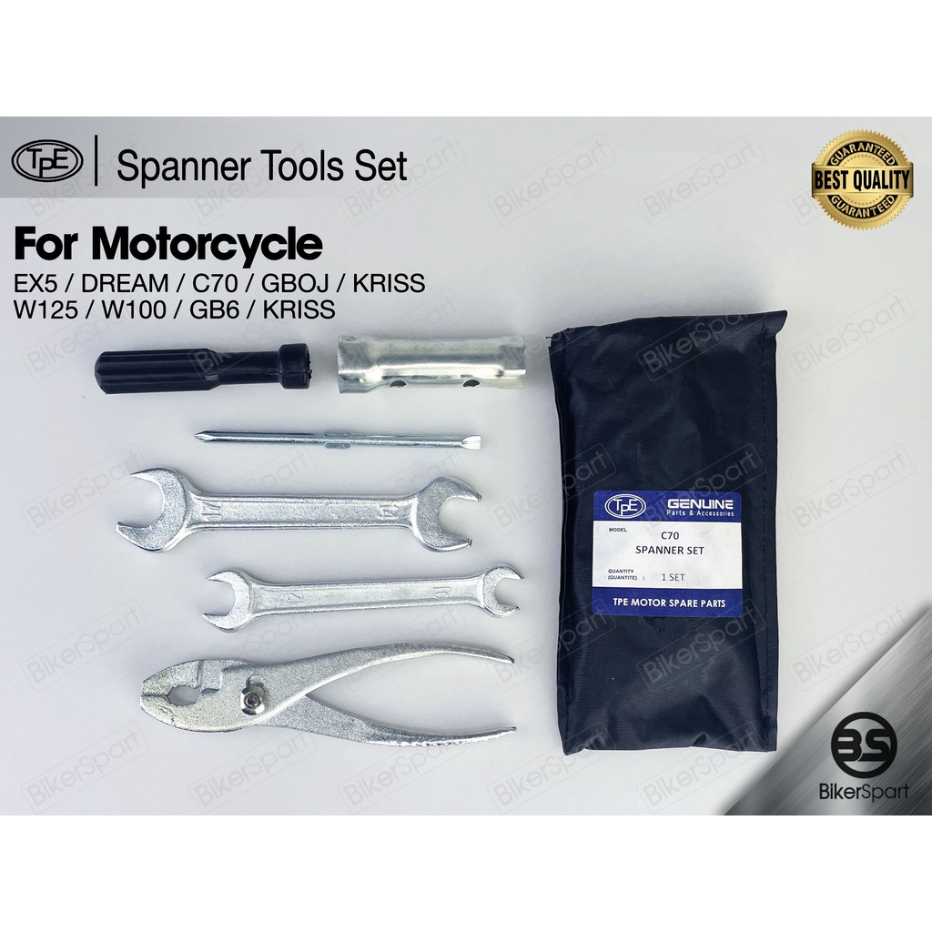 EX5 DREAM C70 GBOJ KRISS W125 W100 GB6 KRISS Plug Spanner Tools Set ...