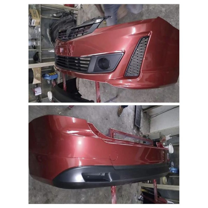 EXORA BOLD ORIGINAL FRONT BUMPER & REAR BUMPER WITH COMPLETE GRILLE ...