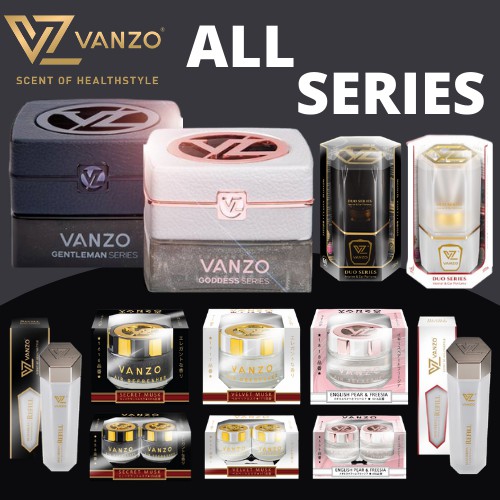 New Vanzo Gentlemen Goddess Series Car Air Refreshenes Perfume ALL ...