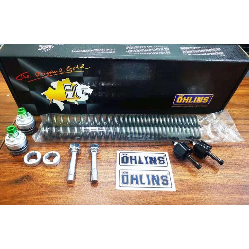 Y15 v1& v2 & Y16 / RS150 / LC135 OHLINS fork spring upgrade kit ***FOC ...