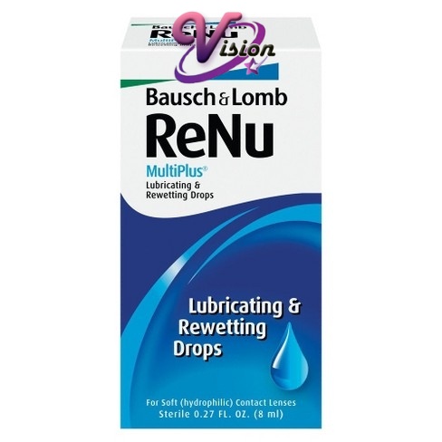 (8ml) Renu Multiplus Bausch & Lomb Lubricant & Rewetting Eye Drops | Shopee Malaysia
