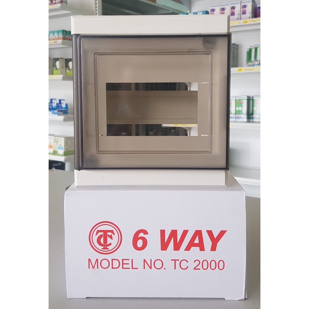 [TC] PVC 6 WAY DB BOX | Shopee Malaysia