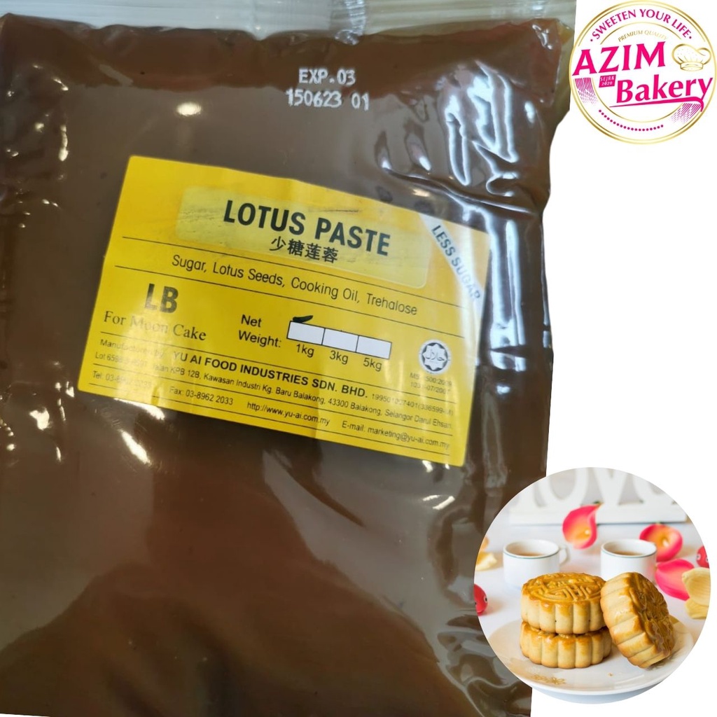 Mooncake Paste Yu Ai 1KG Moon Cake Paste Mooncake Filling, Inti ...