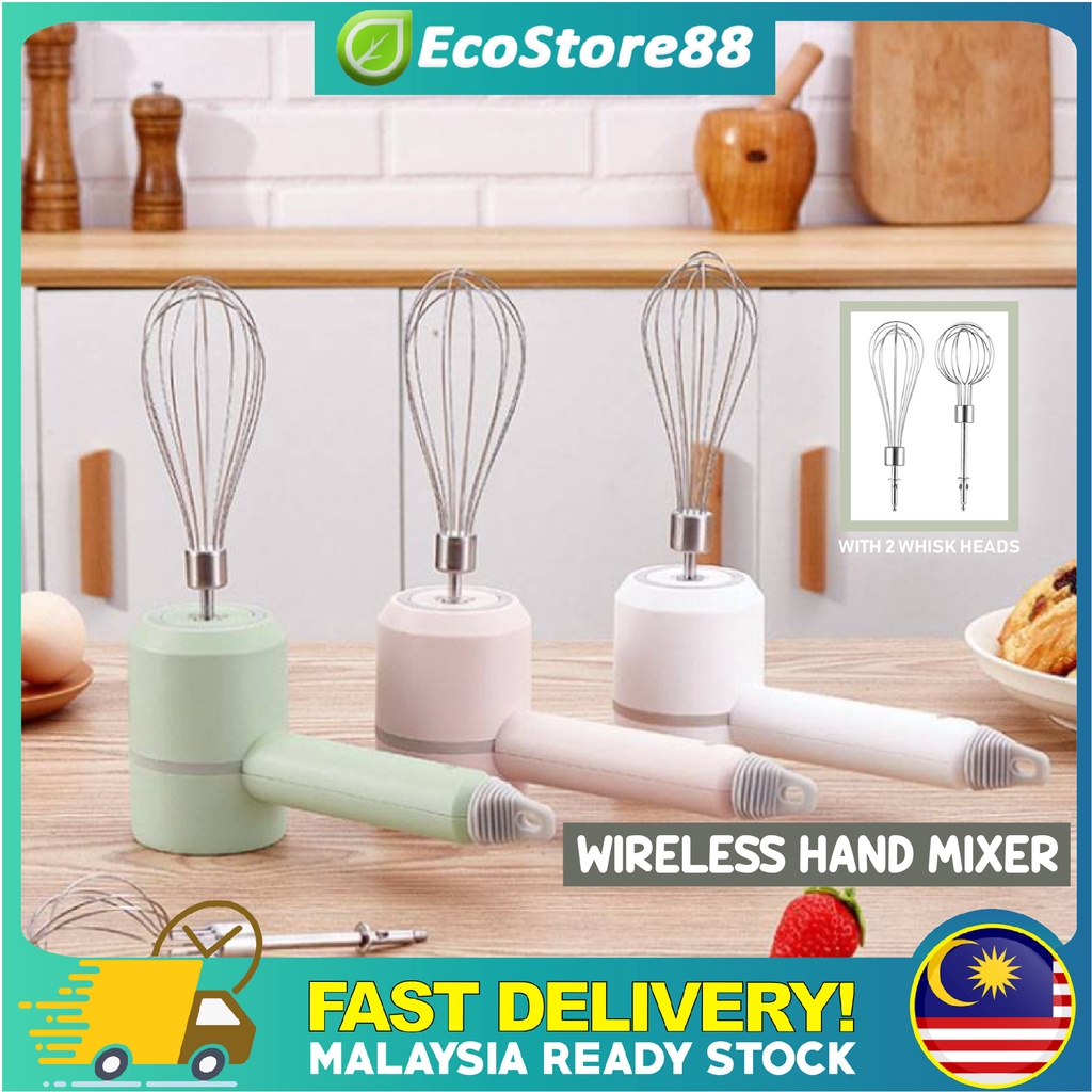 [HIGH QUALITY] Rechargeable Hand Mixer Wireless Usb Handheld Egg Beater ...