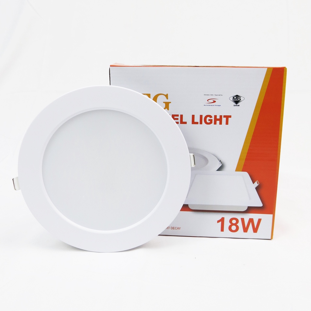 3H Lampu Siling Downlight LED (4 inci 12W)/(6 inci 18W) [Recessed] For ...